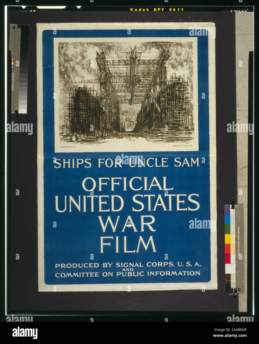 Ships for Uncle Sam--Official United States war film Stock Photo - Alamy