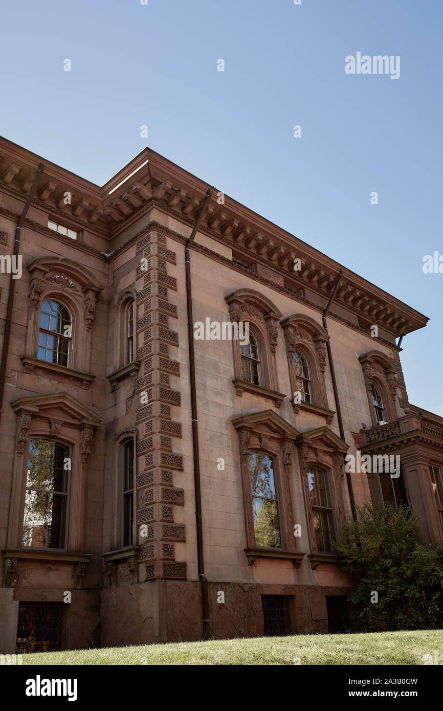 Portland, Maine - September 26th, 2019: Exterior of Victoria Mansion in ...