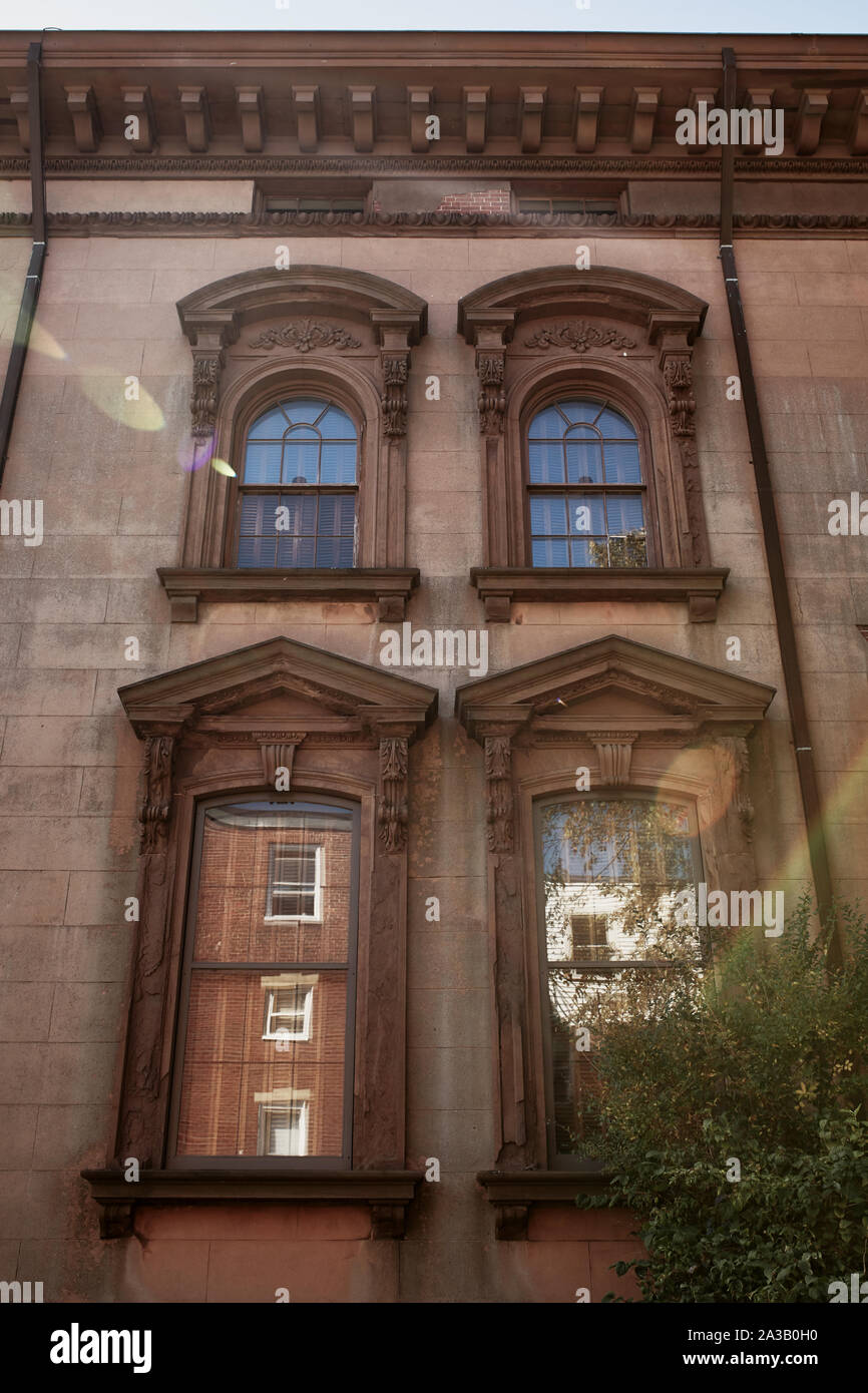 Portland, Maine - September 26th, 2019: Exterior of Victoria Mansion in ...