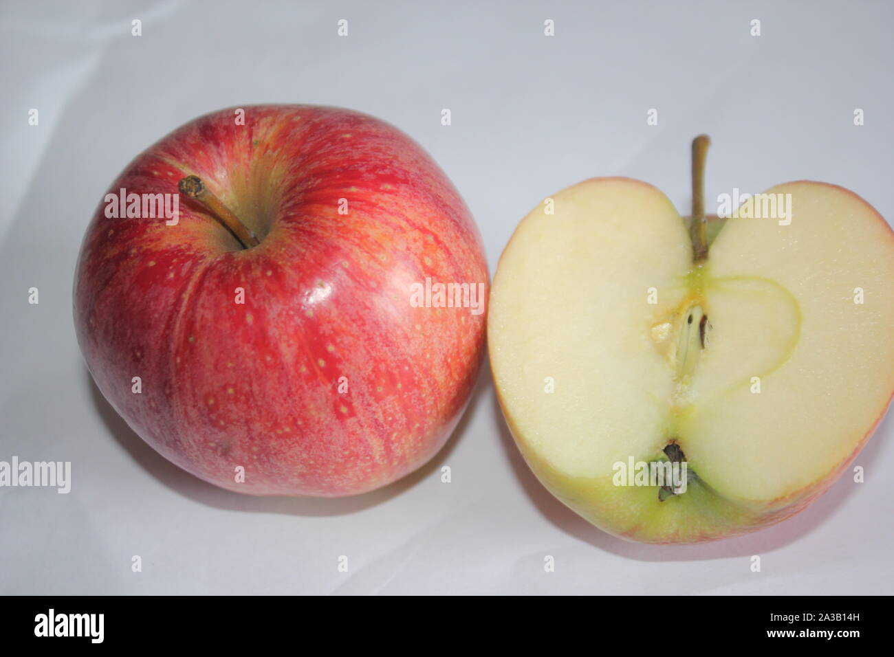 Red Apple fresh fruit image Stock Photo - Alamy