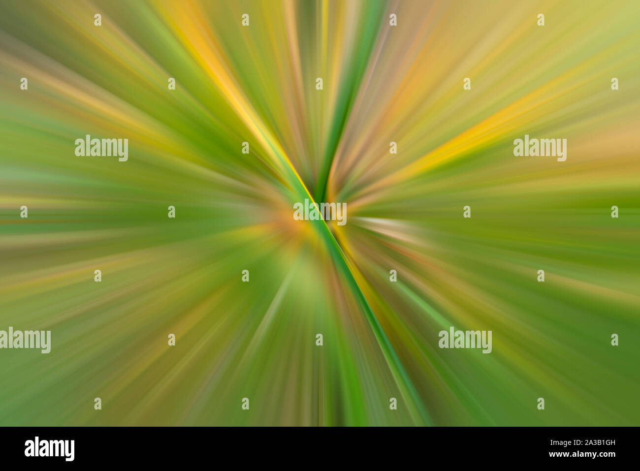 Dynamic green lines of light. Light from central point Stock Photo - Alamy