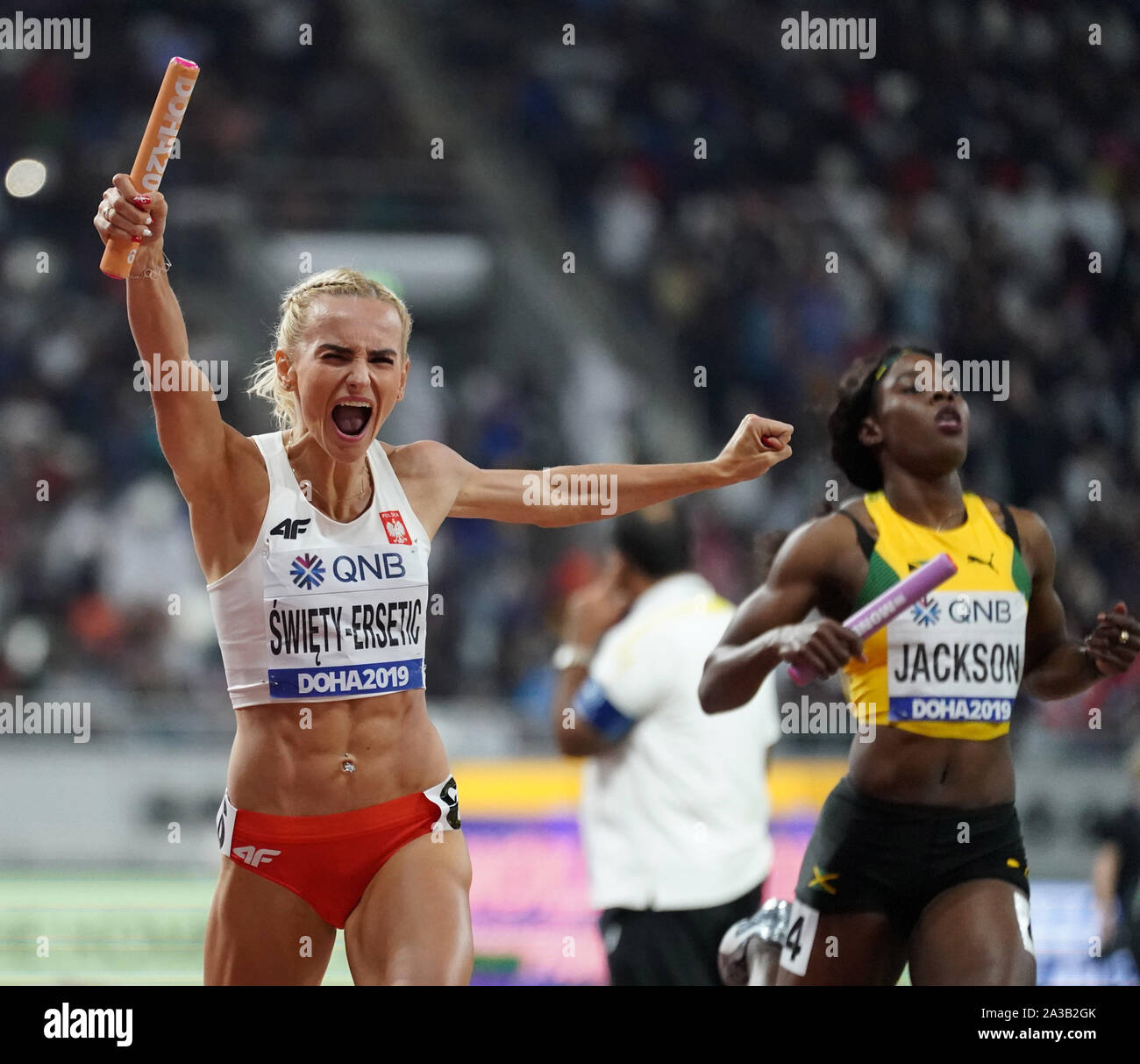 Justyna swiety ersetic doha 2019 hi-res stock photography and images ...