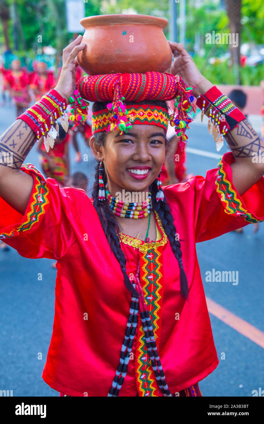 Participant in the Aliwan fiesta in Manila Philippines Stock Photo - Alamy