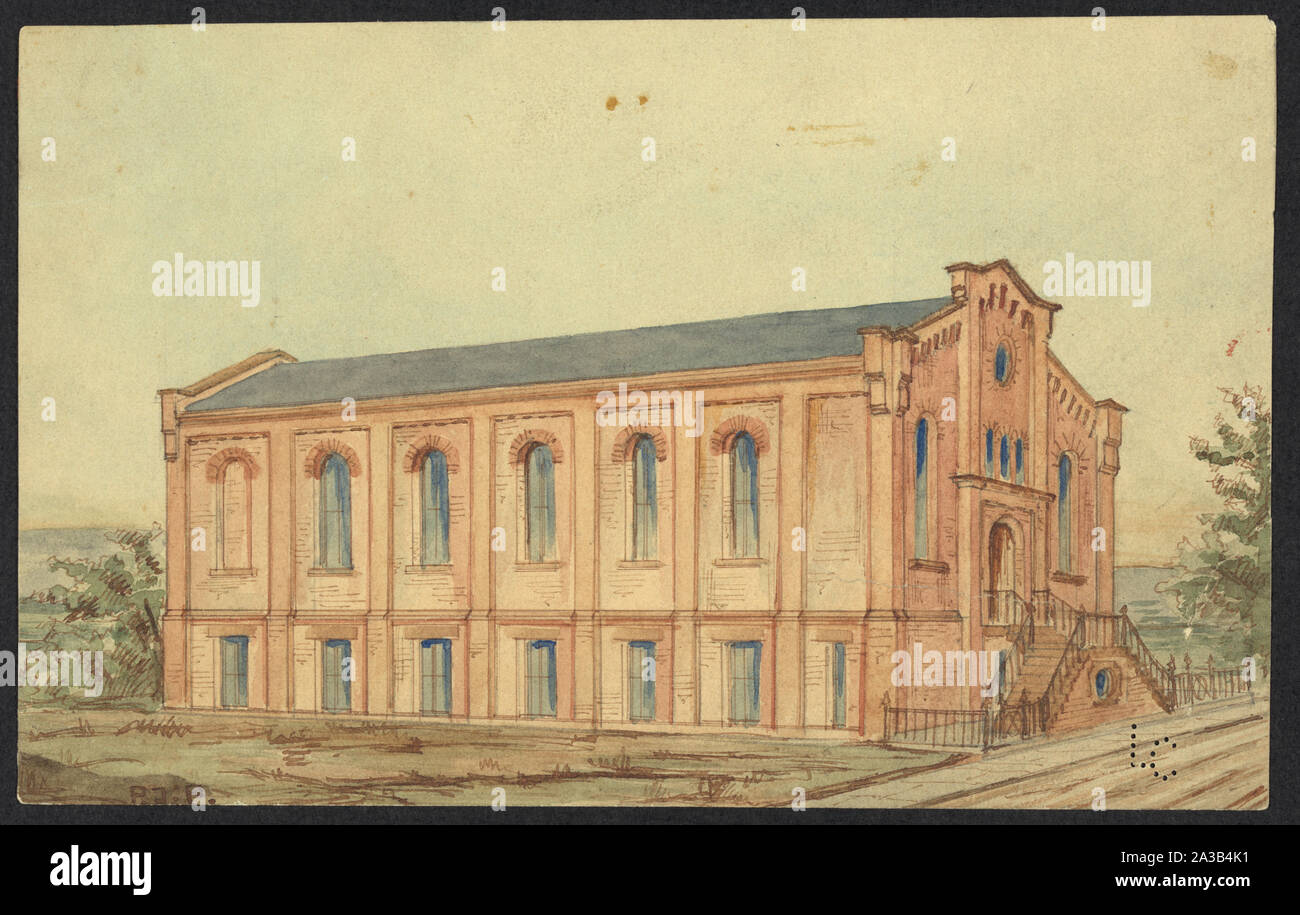 Side view of building Stock Photo - Alamy