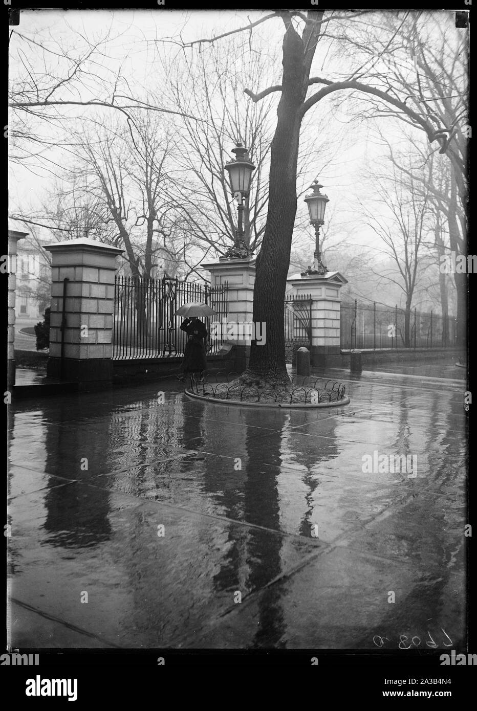 Front view washington national Black and White Stock Photos & Images ...