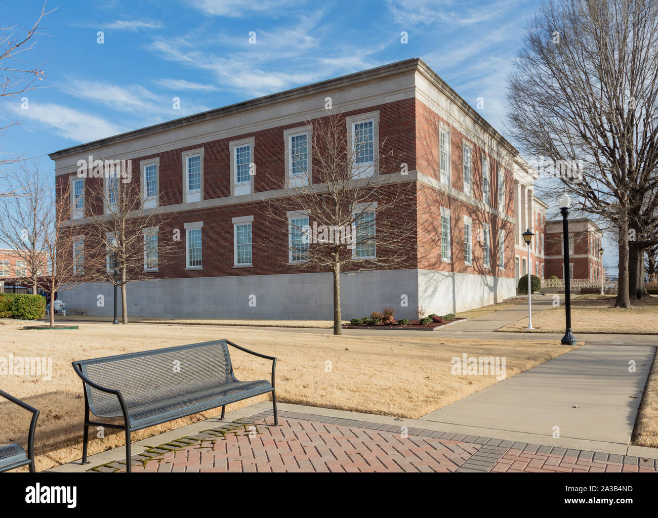Side view of the Isaac C. Parker Federal Building & U.S. Courthouse ...