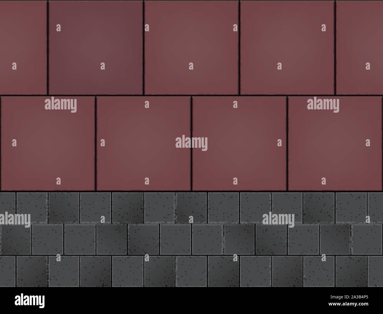 Stone paved square Stock Vector Images - Alamy