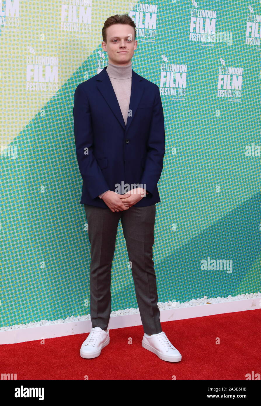 Anson Boon attends The BFI 63rd London Film Festival UK Premiere of ...