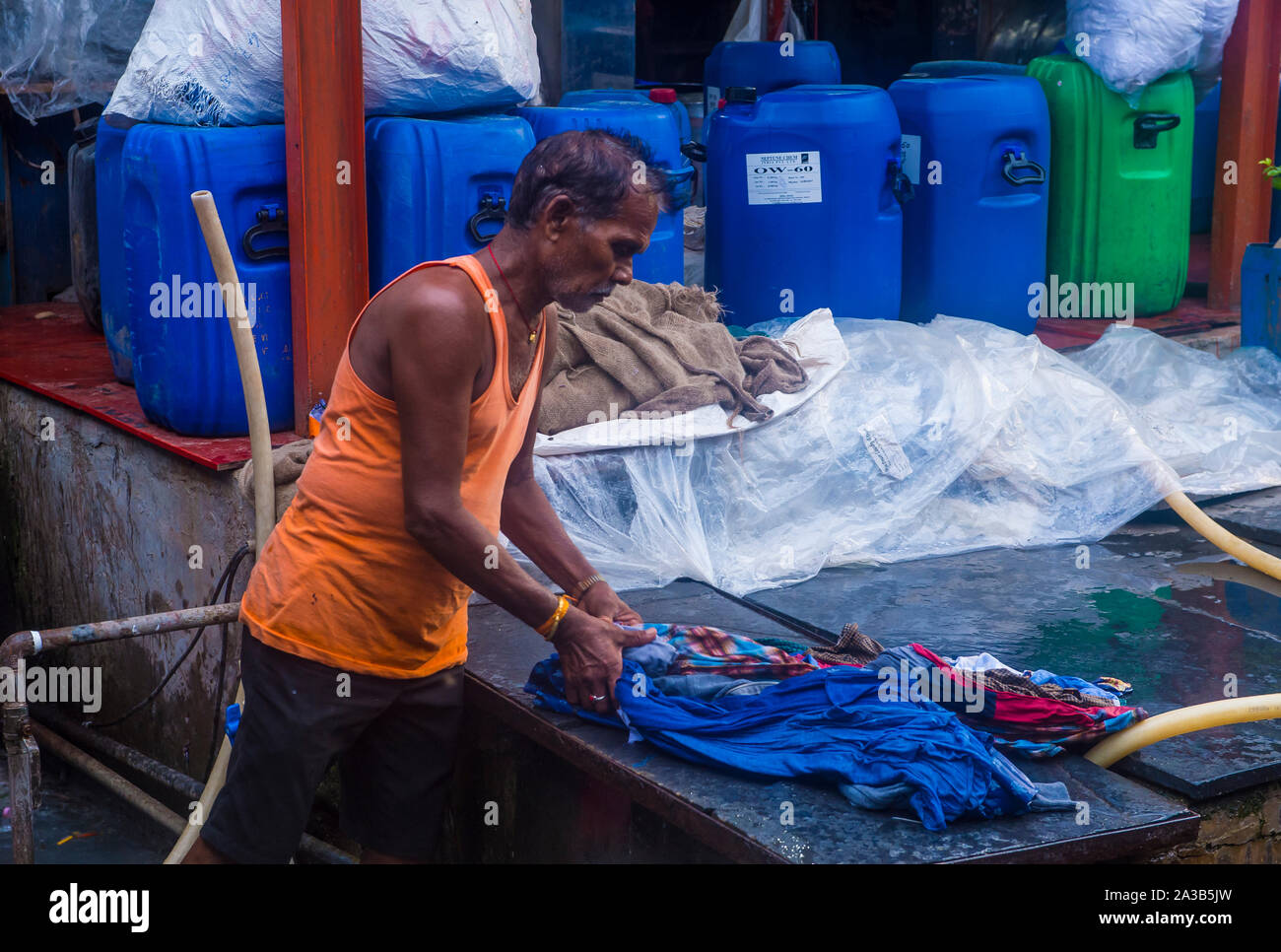 Dhobi Ghat Dharavi High Resolution Stock Photography and Images - Alamy