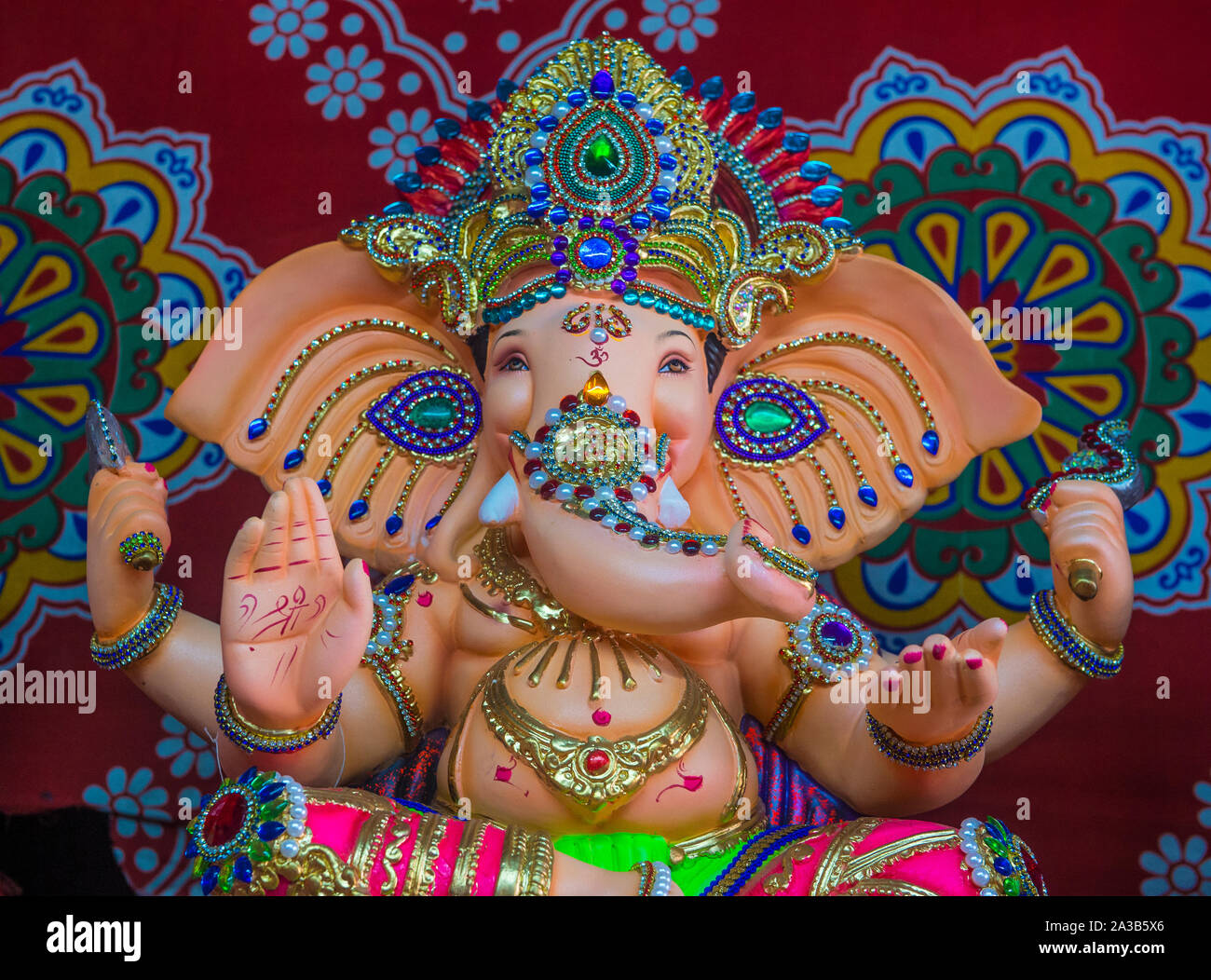 Ganpati celebration mumbai hi-res stock photography and images - Alamy
