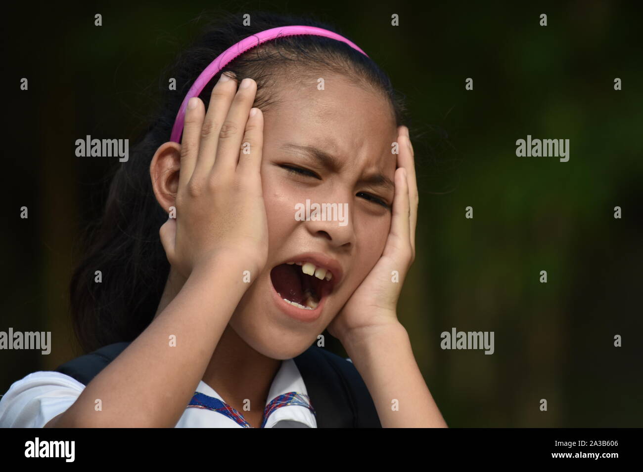 Teenager anxious school hi-res stock photography and images - Alamy