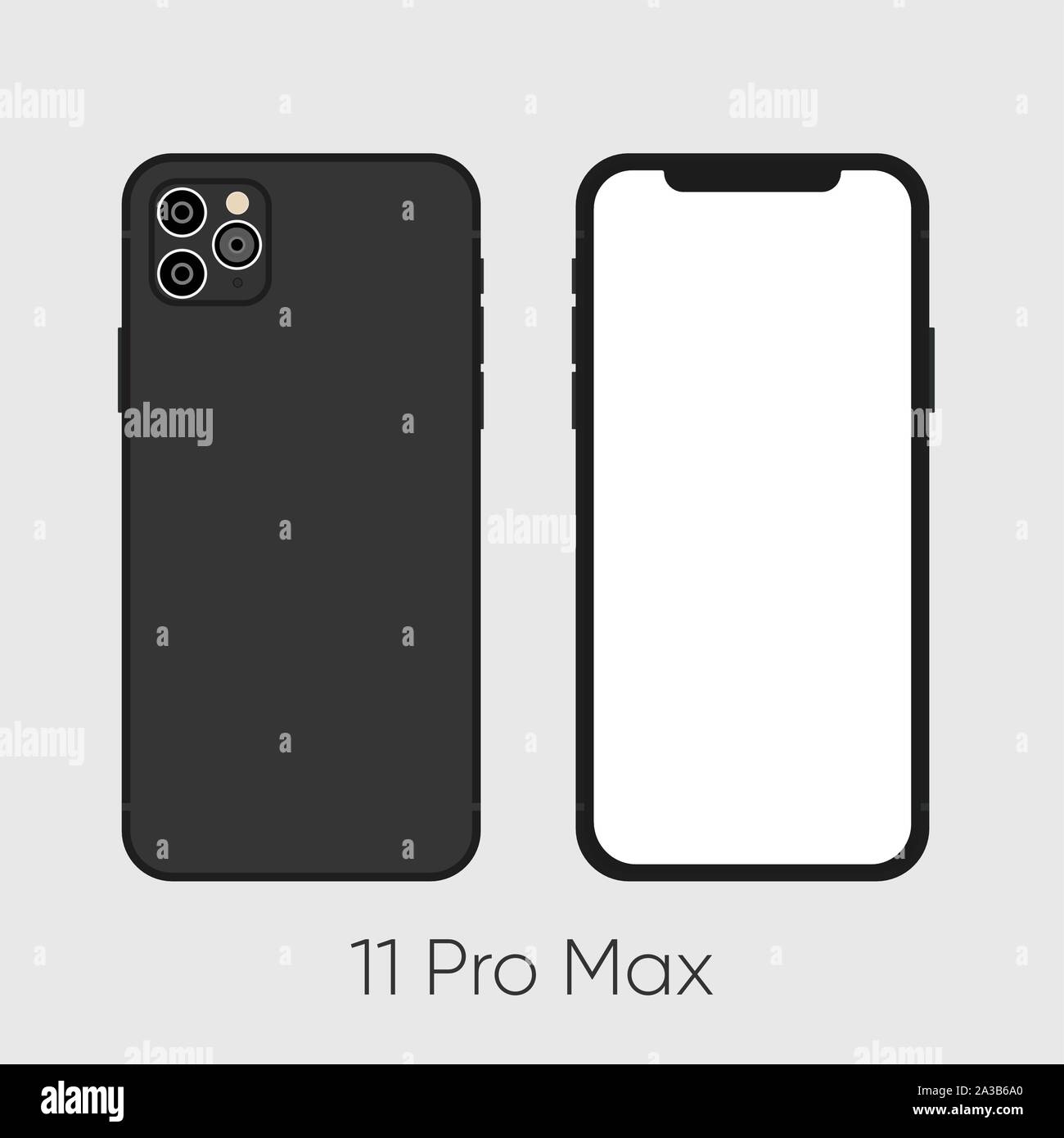 11 pro max Stock Vector Images - Alamy