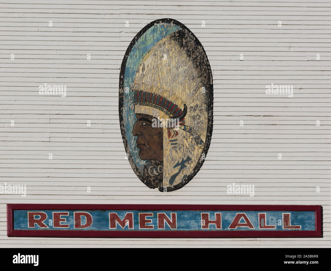 Improved order of red men hi-res stock photography and images - Alamy