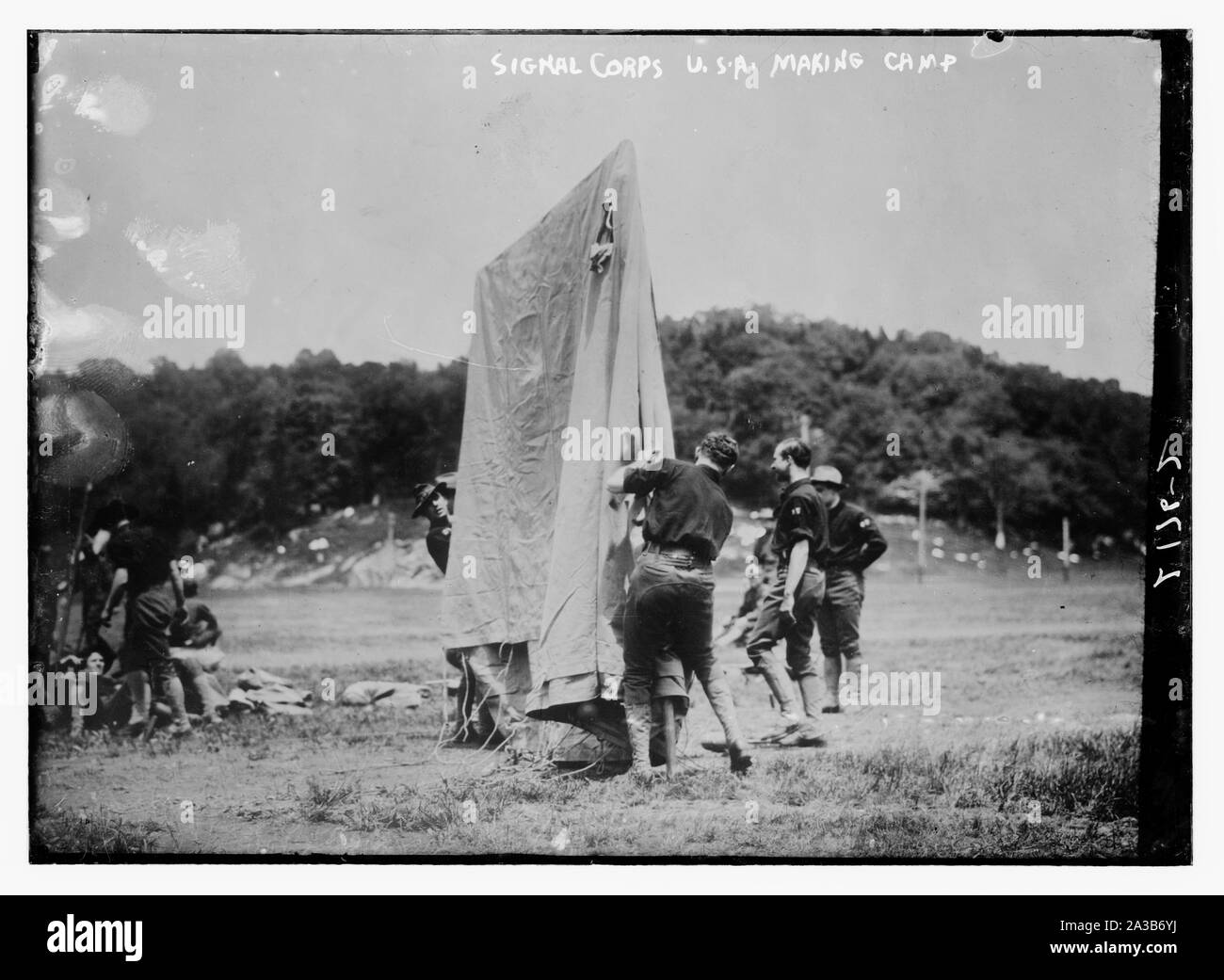 American signal corps photo Black and White Stock Photos & Images - Alamy