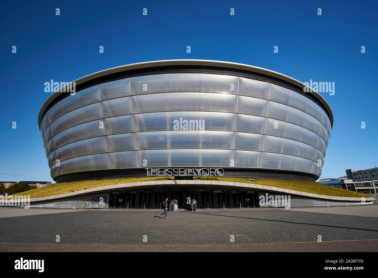The SSE Hydro, a multi-purpose indoor arena located within the Scottish ...