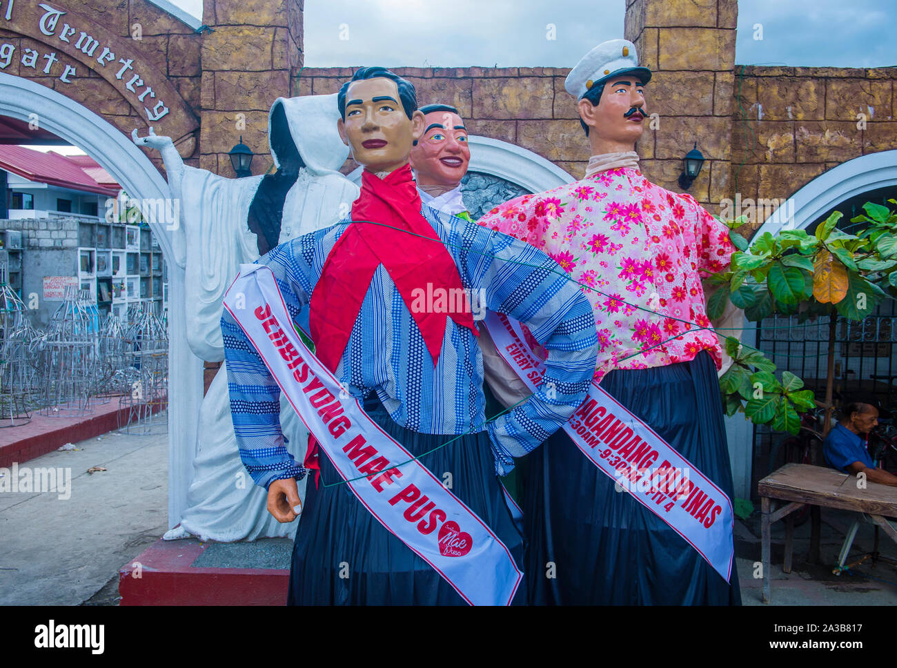 Higantes in the Higantes festival in Angono Philippines Stock Photo - Alamy