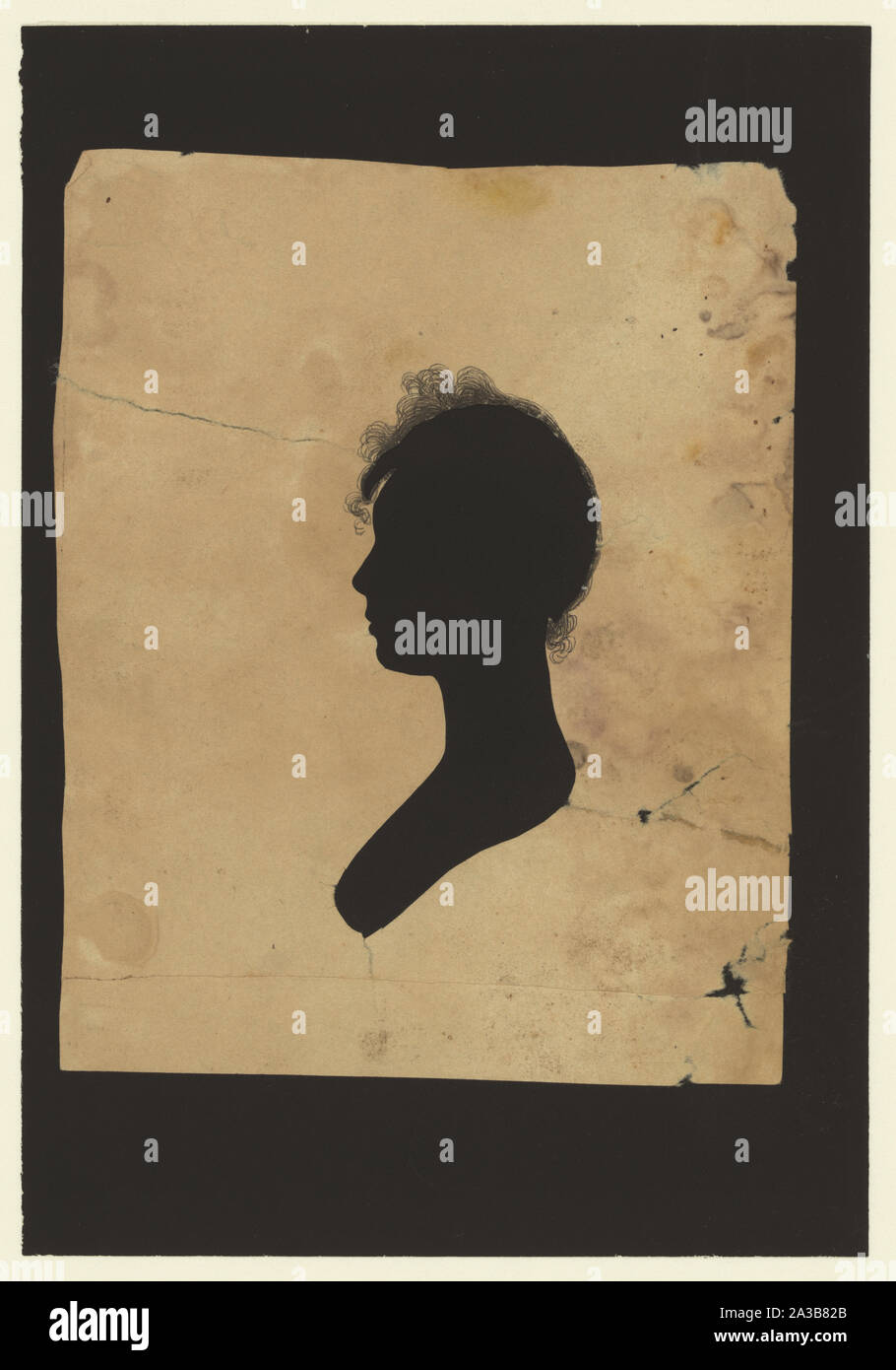 Woman facing left hi-res stock photography and images - Alamy