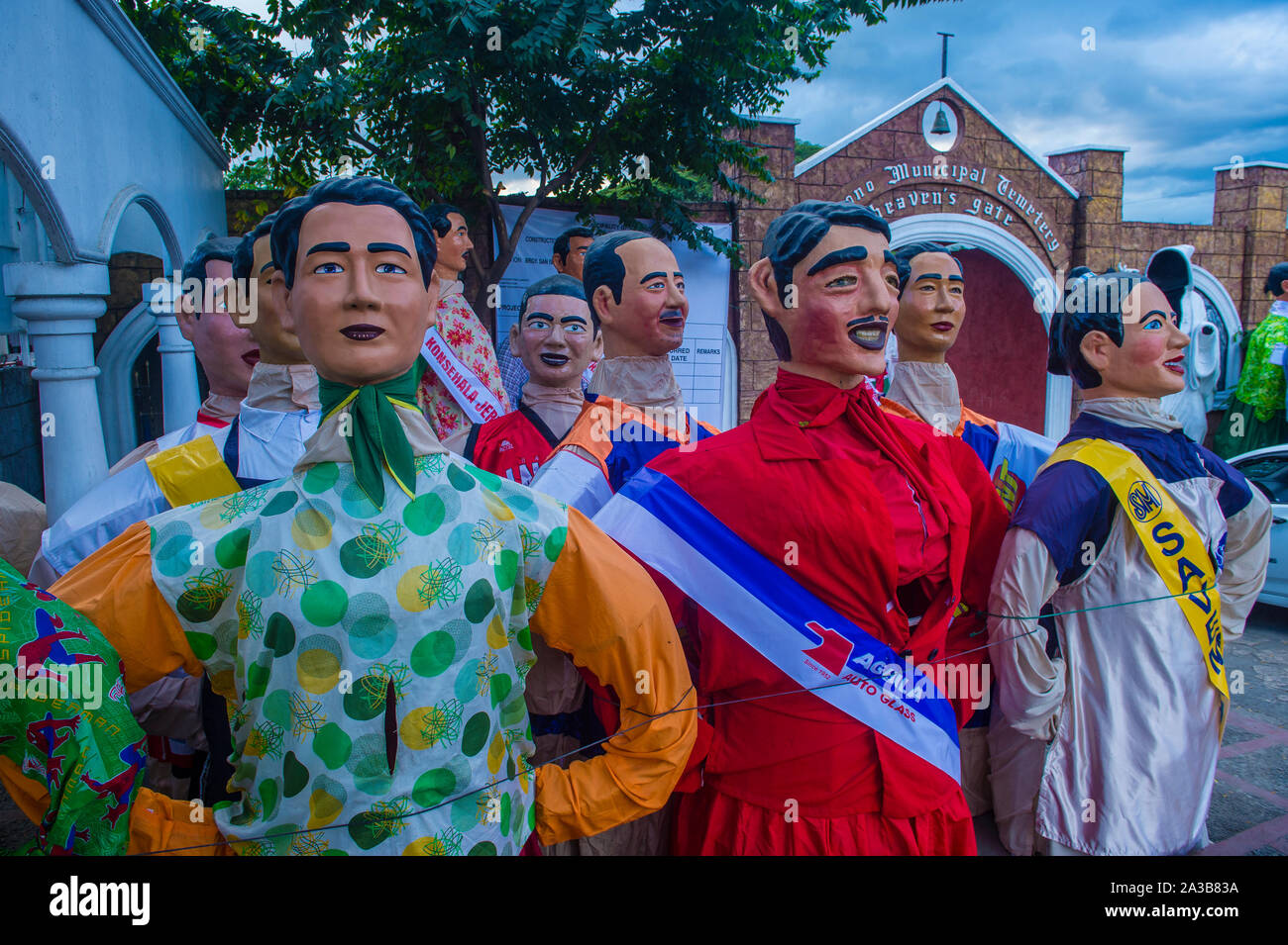 Higantes in the Higantes festival in Angono Philippines Stock Photo - Alamy