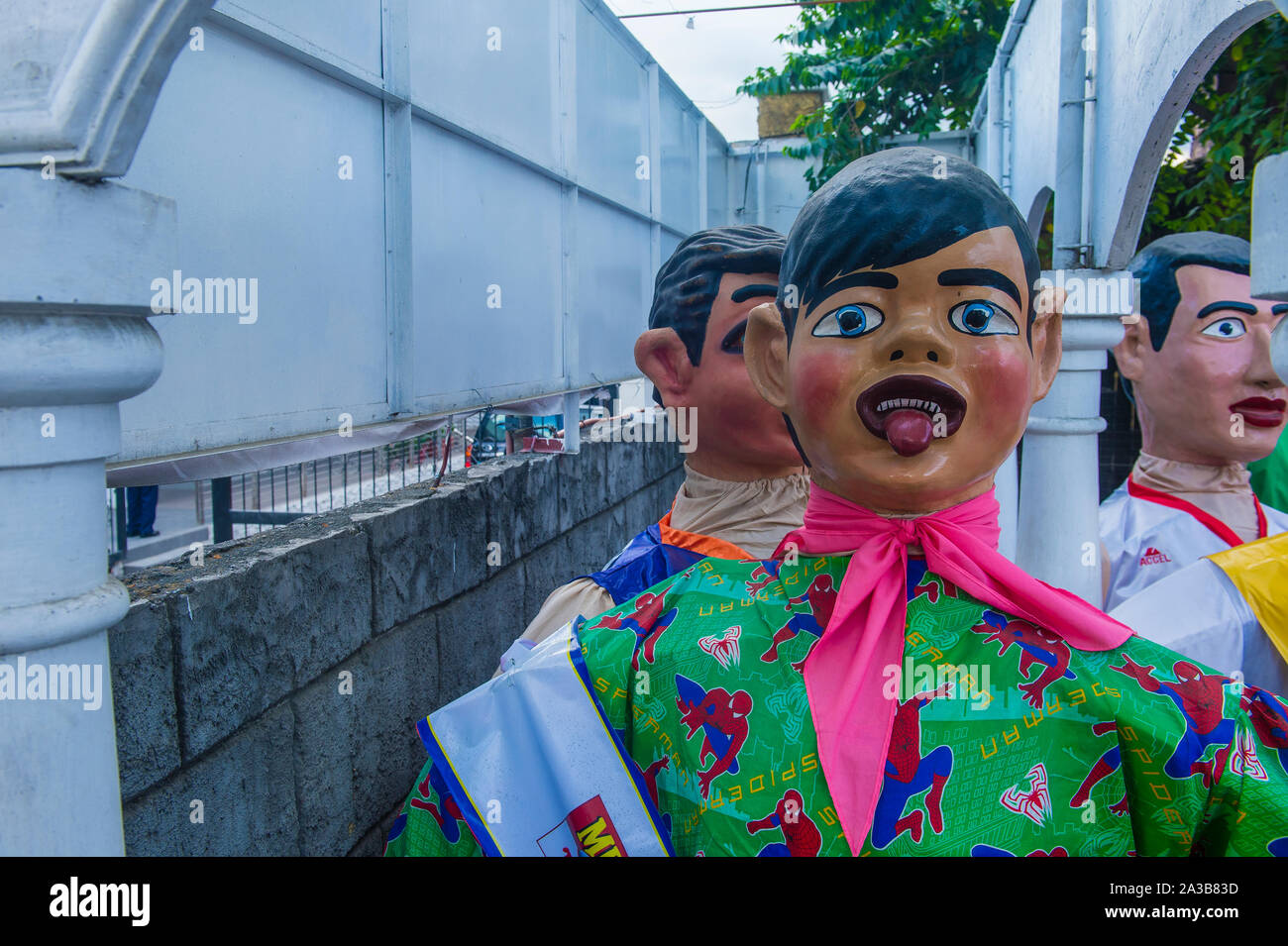 Higantes in the Higantes festival in Angono Philippines Stock Photo - Alamy