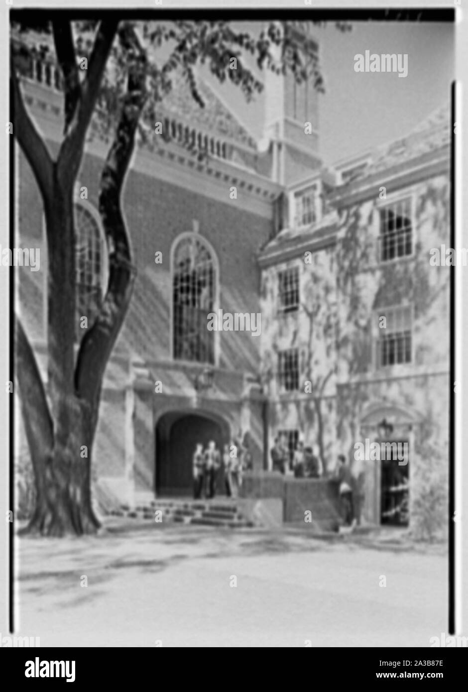 American university england Black and White Stock Photos & Images - Alamy