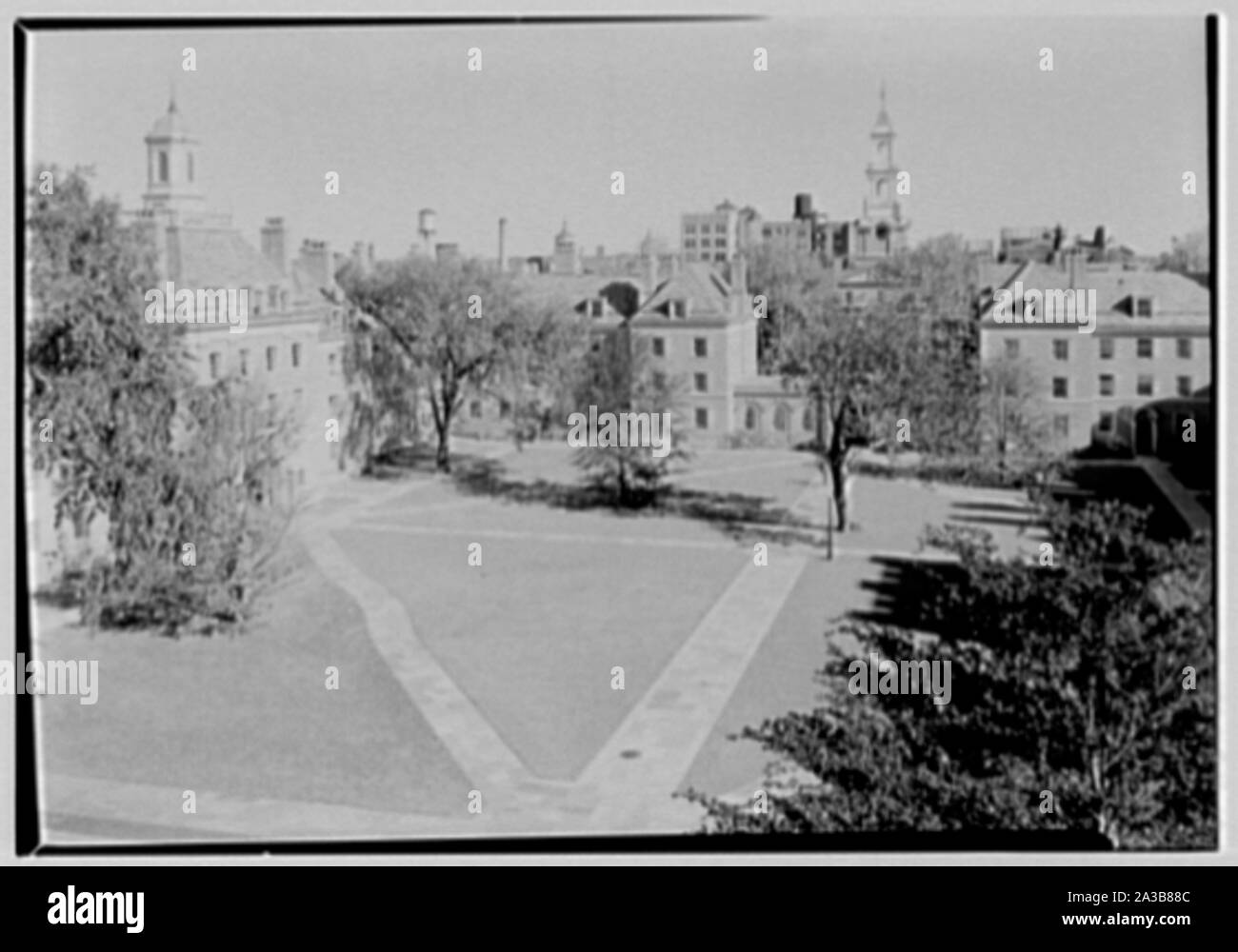 Silliman College, Yale University, New Haven, Connecticut Stock Photo ...