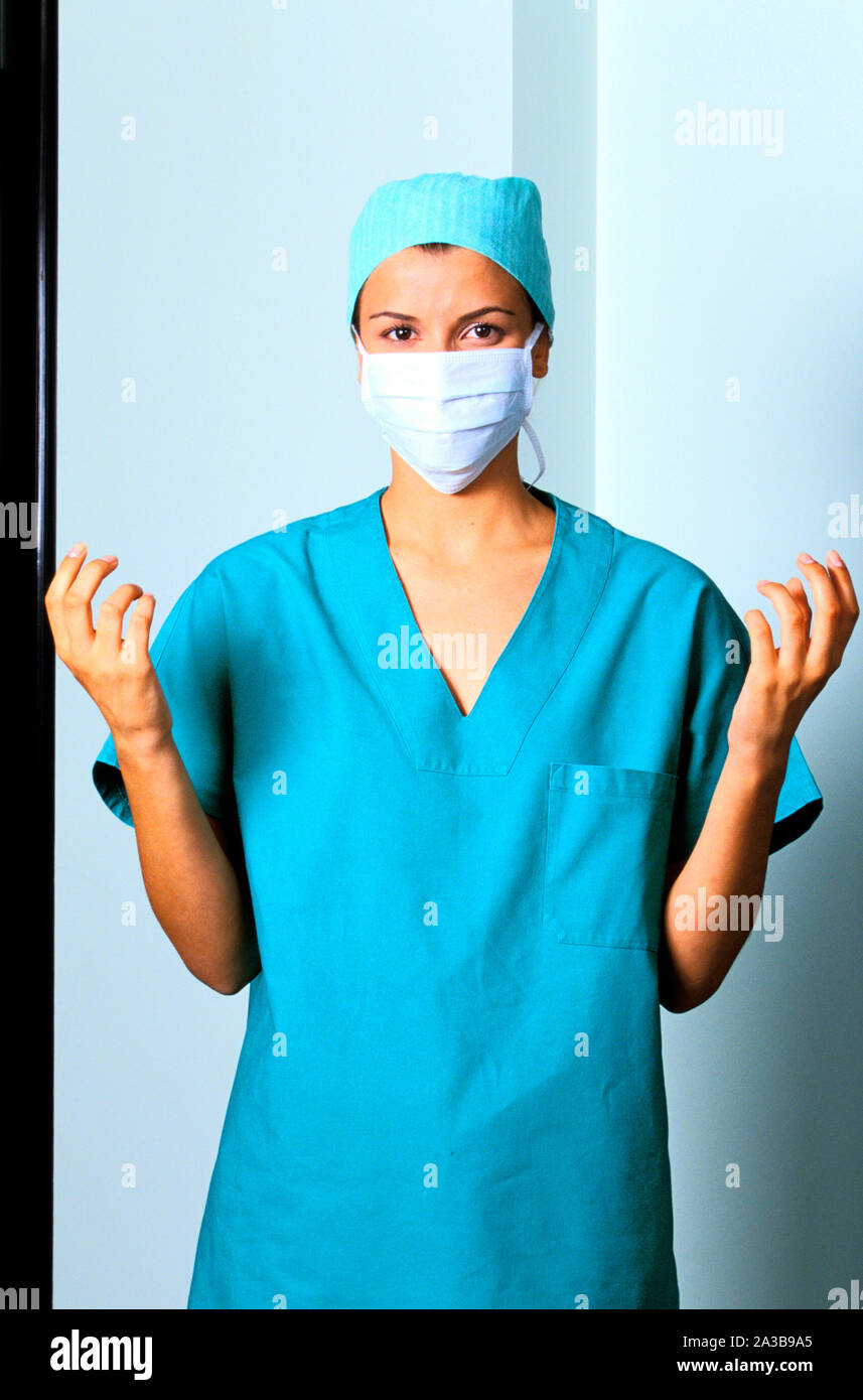 medicine, female surgeon Stock Photo - Alamy