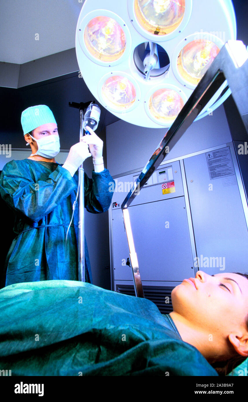 medicine, operating room, surgery Stock Photo - Alamy