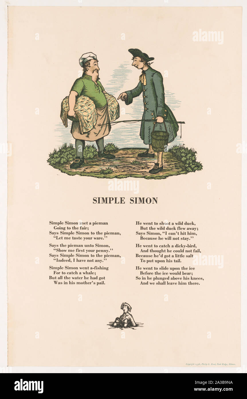 Simple simon hi-res stock photography and images - Alamy