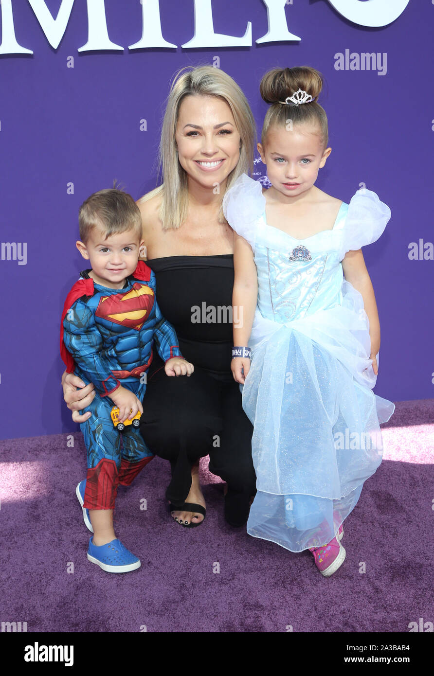 Century City, Ca. 6th Oct, 2019. Jessica Hall, Kids, at the World ...