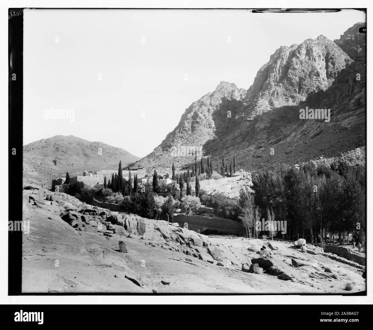 Sinai. Monastery of St. Catherine Stock Photo - Alamy