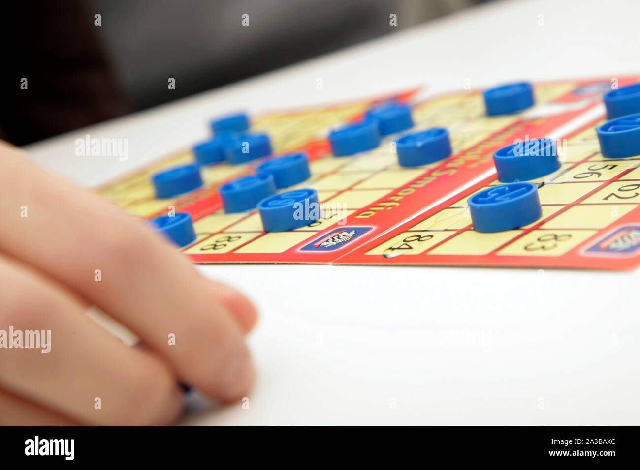 Young people playing bingo hi-res stock photography and images - Alamy