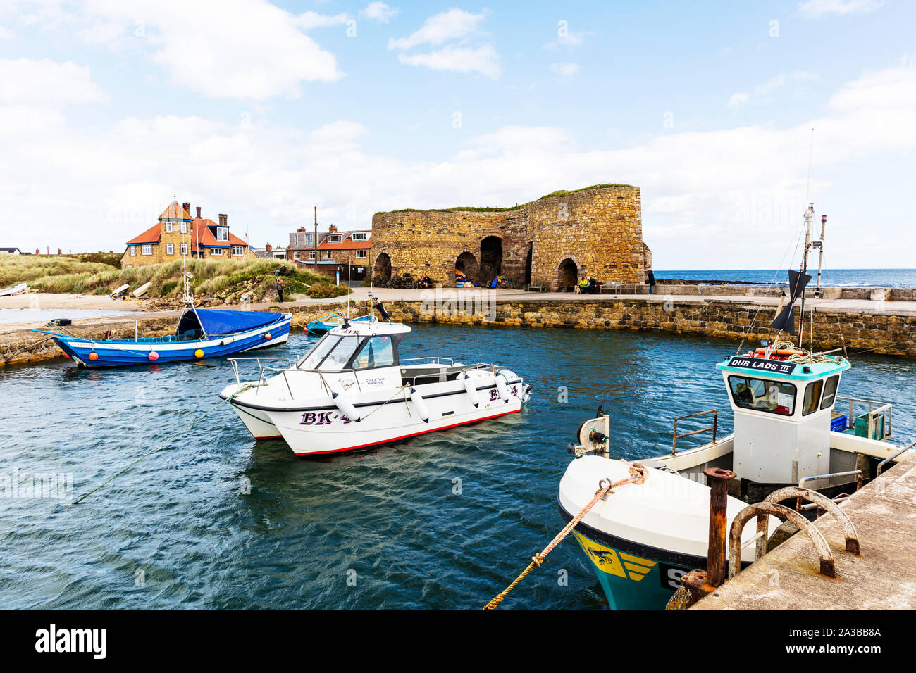Beadnell lime kilns, beadnell Northumberland, lime kilns, Beadnell ...