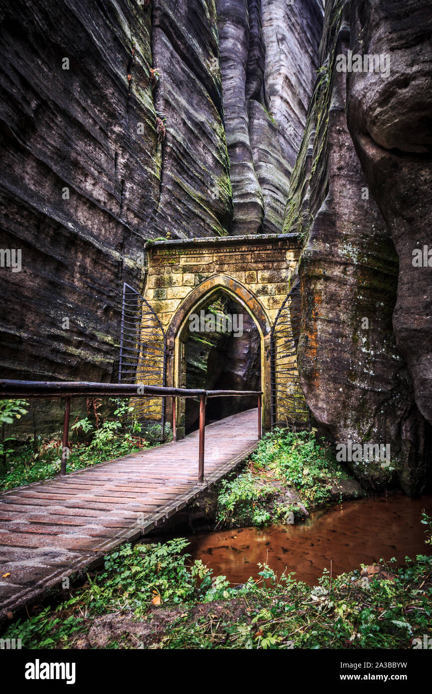 Adršpach teplice rocks hi-res stock photography and images - Alamy