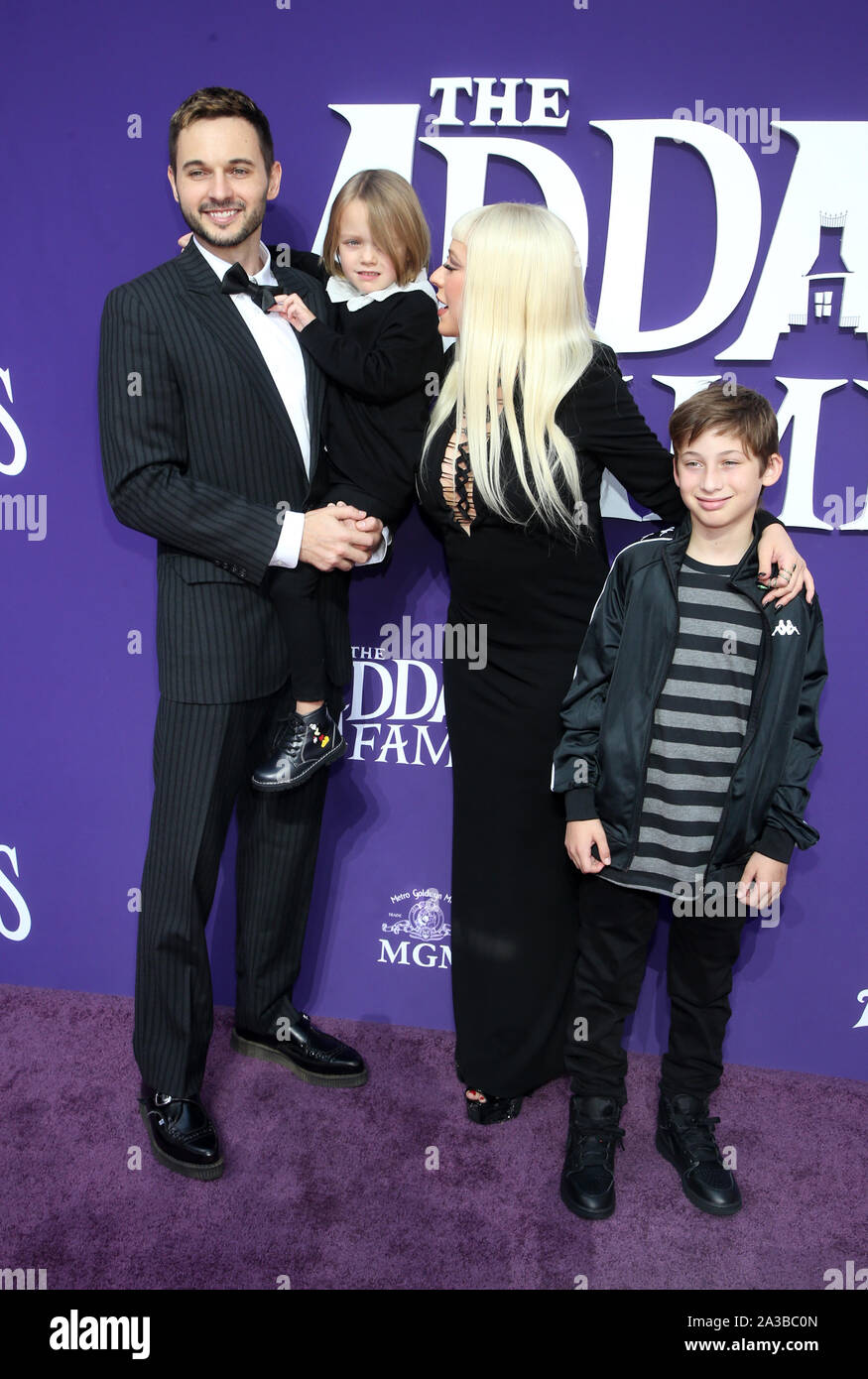 Century City, Ca. 6th Oct, 2019. Christina Aguilera, Matthew Rutler ...