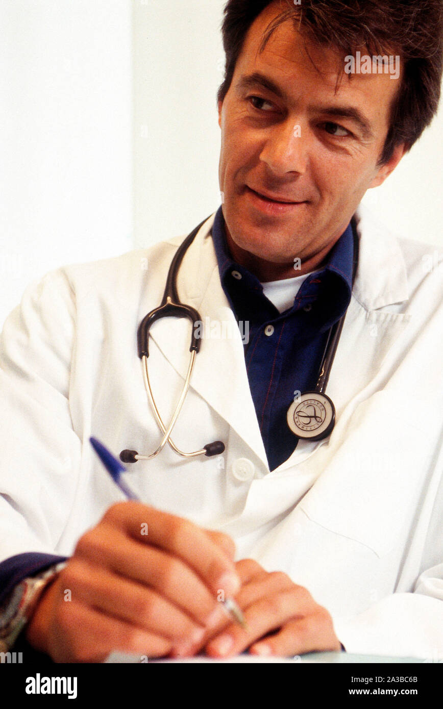 doctor, stethoscope, inside Stock Photo - Alamy