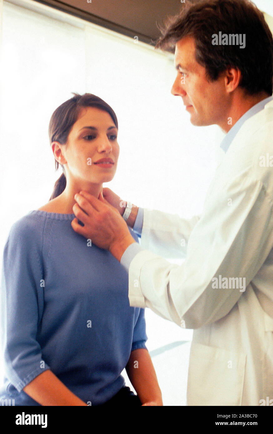 doctor and patient, medical examination Stock Photo - Alamy