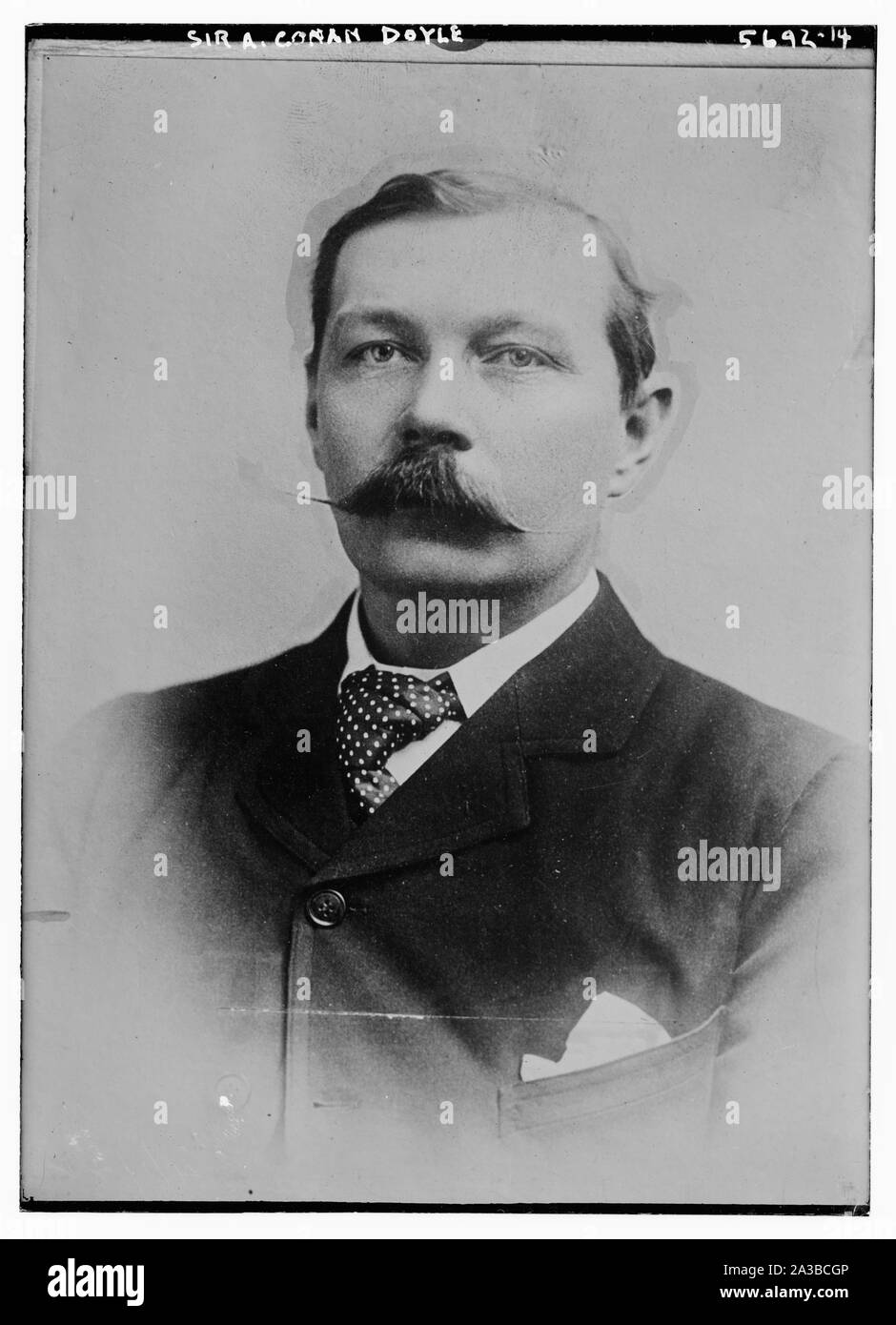 Sir A. Conan Doyle Stock Photo - Alamy