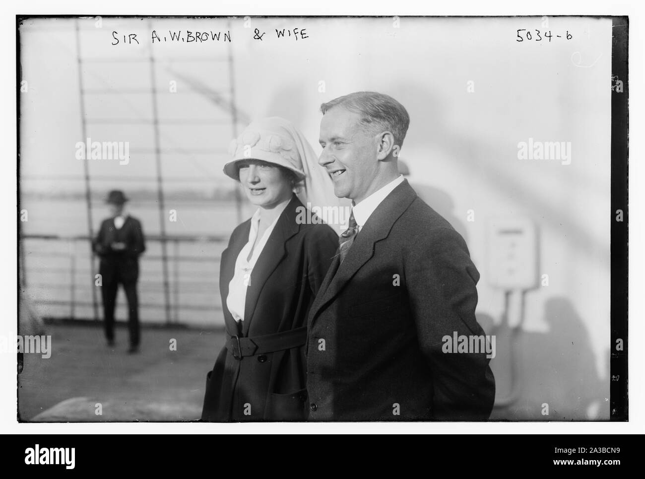 Sir A.W. Brown & wife Stock Photo - Alamy
