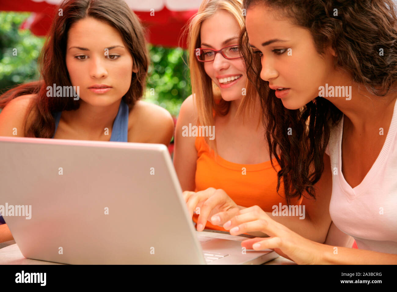 women with notebook Stock Photo - Alamy