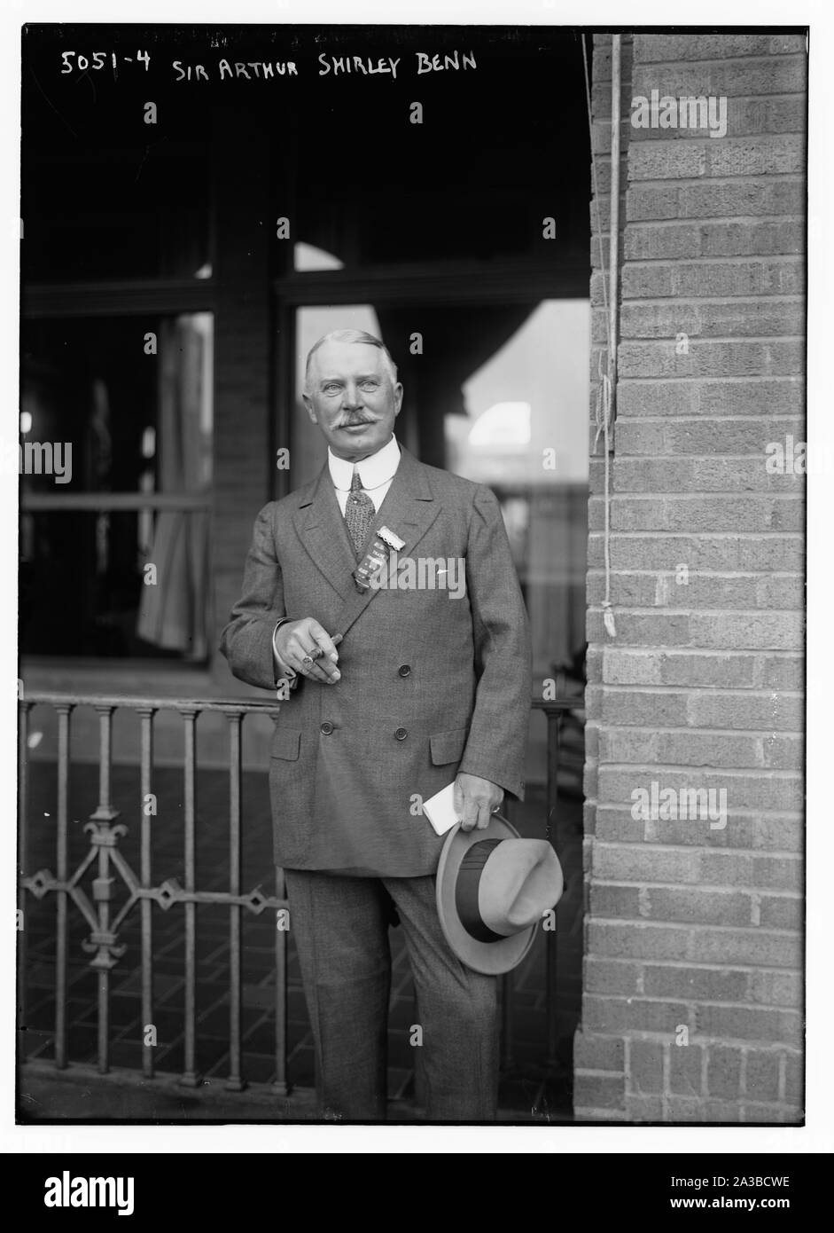 Sir Arthur Shirley Benn Stock Photo - Alamy
