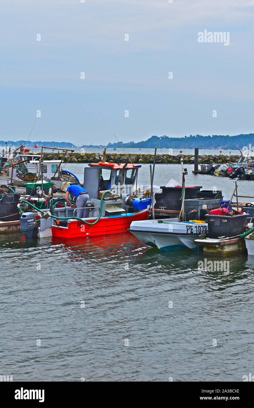 Small fishing boats pleasure craft hi-res stock photography and images ...