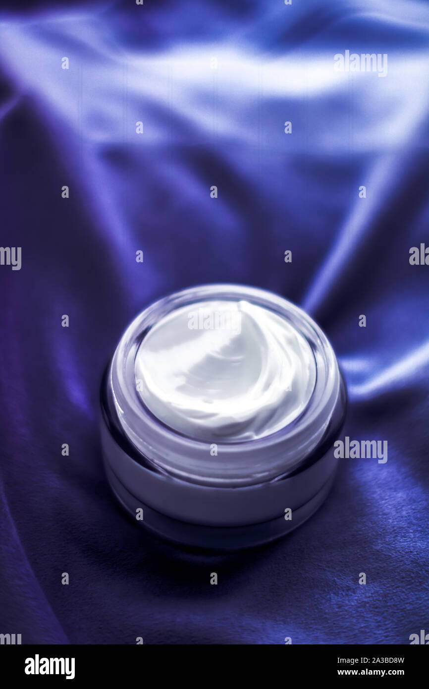 Cosmetic branding, moisturizing emulsion and facial care concept ...