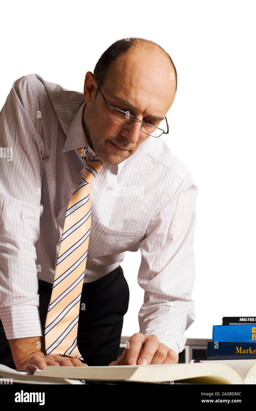 Businessman leaning over office chair hi-res stock photography and ...