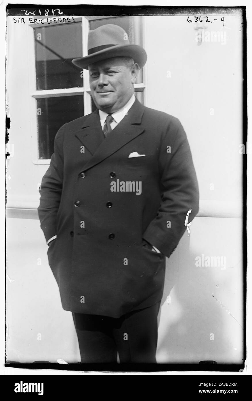 Sir Eric Geddes Stock Photo - Alamy