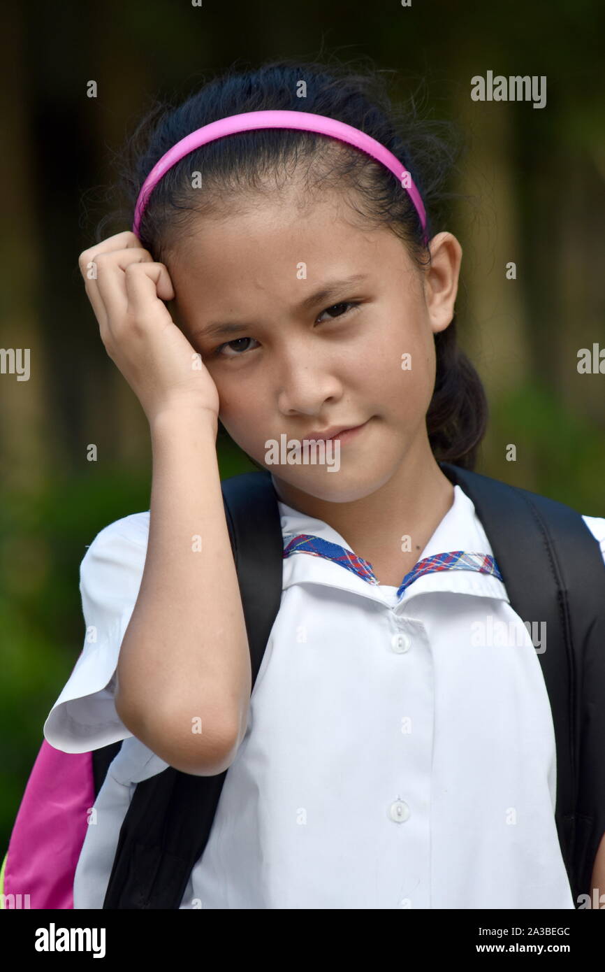 Beautiful diverse girl student hi-res stock photography and images - Alamy