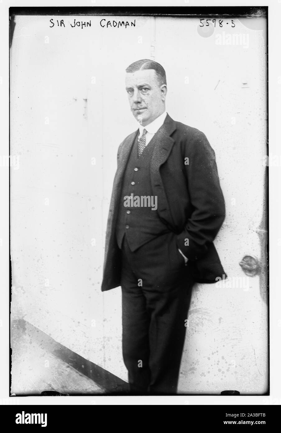 Sir John Cadman Stock Photo - Alamy