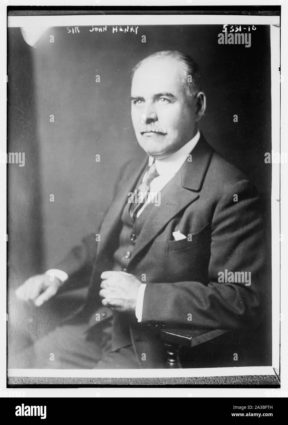 Sir John Henry Stock Photo - Alamy