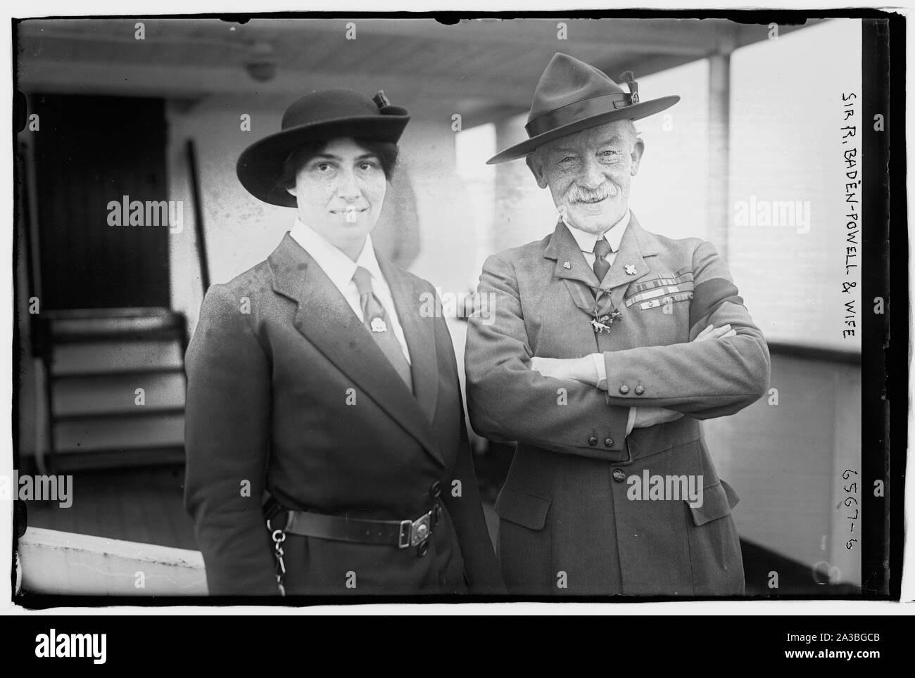 Sir R. Lady Naden - Powell Stock Photo - Alamy