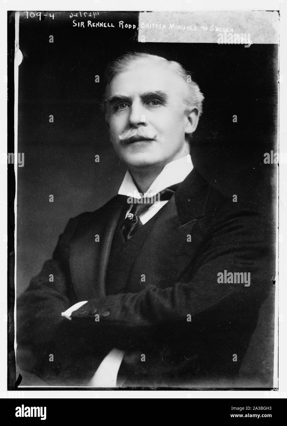 Sir Rennell Rodd, portr Stock Photo - Alamy