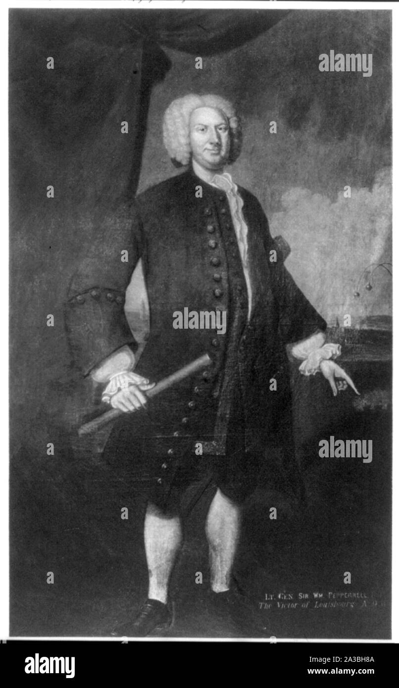 William pepperrell hi-res stock photography and images - Alamy